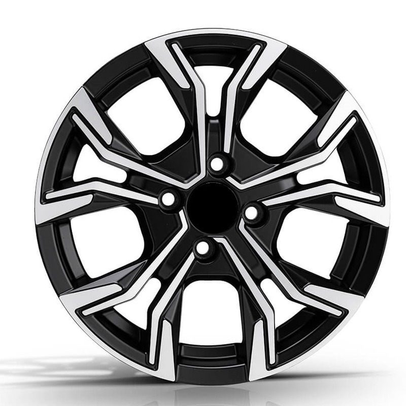 Cerchi ELITE WHEELS EJ12 Vigor 4x108 17 Nero Lucido Diamantato ...